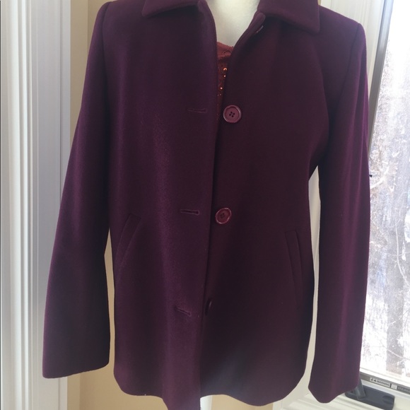 Ann Taylor | Jackets & Coats | Ann Taylor Loft Womens Wool Coat Size 2 ...